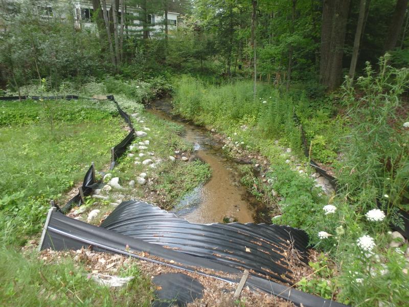 Road Stream Crossing Site MAN_HC006