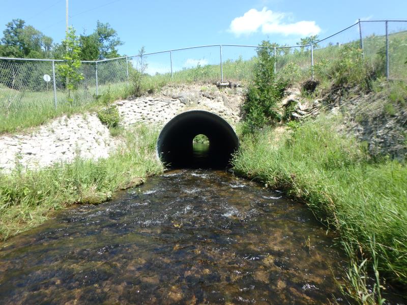 Road Stream Crossing Site GTBAY_S945