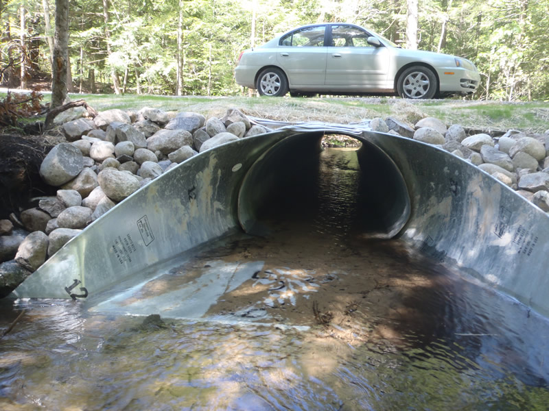 Road Stream Crossing Site PLT-I-11